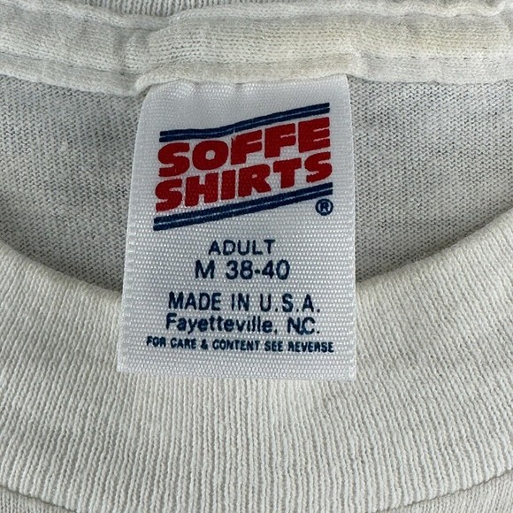 Soffe | Shirts | Vintage Soffe Shirt Operation Continue Home White Tee ...